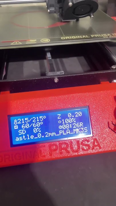 Laying down that SMOOTH first layer with the Prusa Mk3s+ 🔥 - YouTube