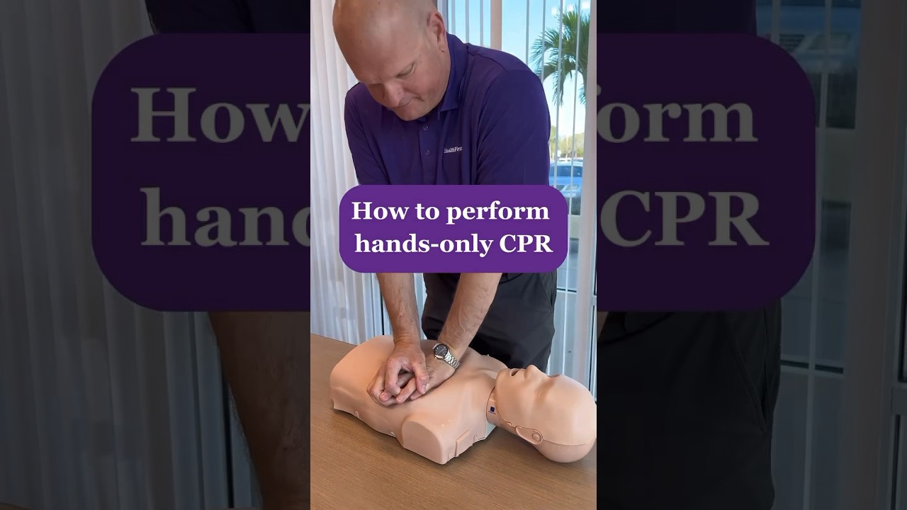 How to perform hands-only CPR. - YouTube