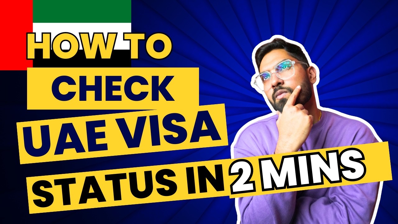 How to track DUBAI VISA status online Step-by-Step Guide | DUBAI VISA ...