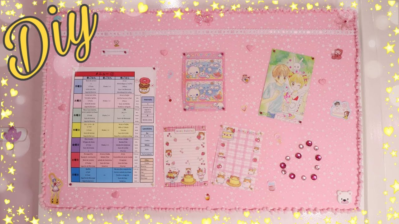 📌 DIY Mural de Recados - Passo a Passo Fácil e Barato - YouTube