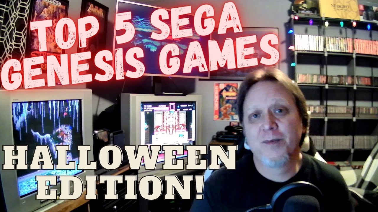 Top 5 Sega Genesis Games Halloween Edition - YouTube
