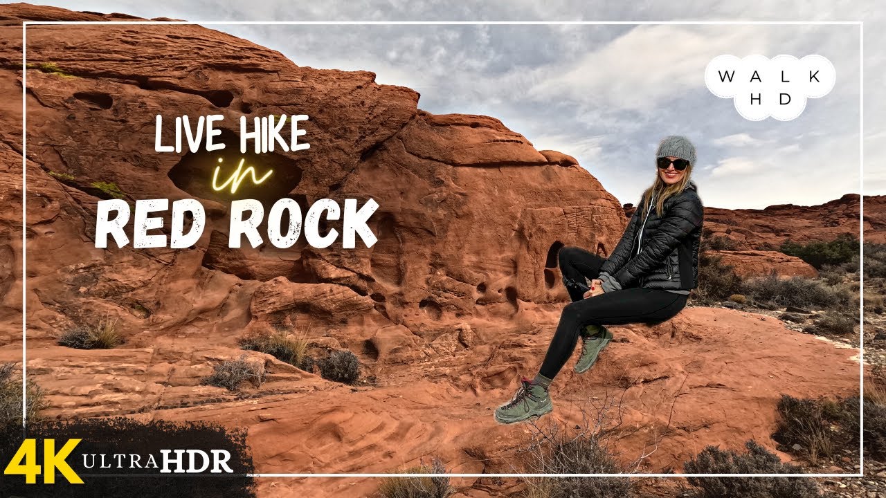 Red Rock Canyon Hike near LAS VEGAS in 4K - YouTube