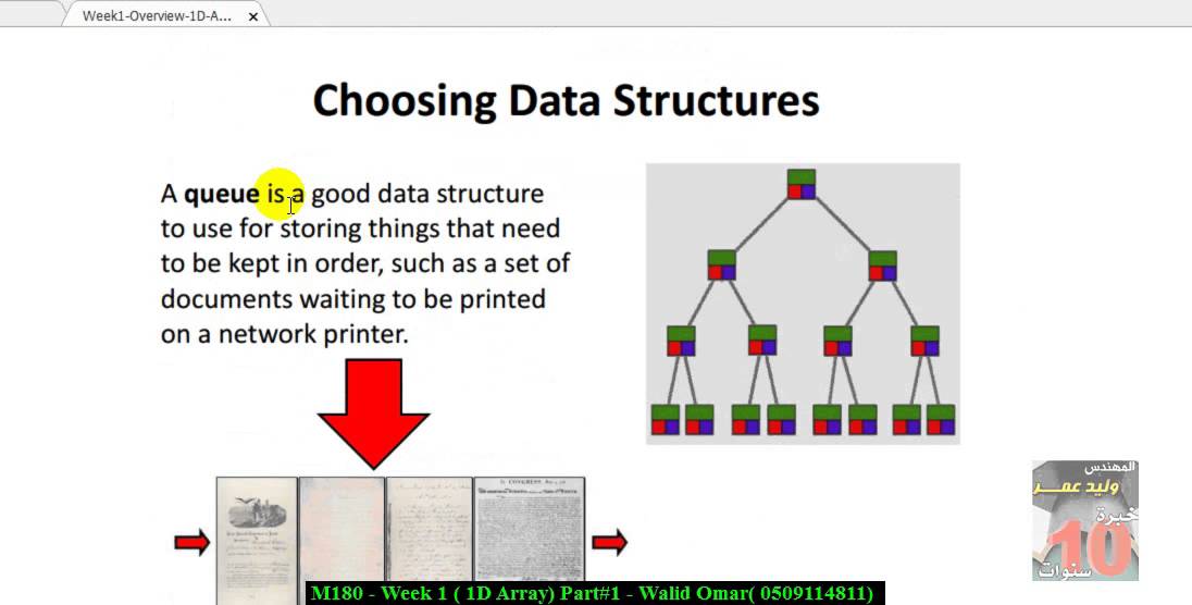 Week1 1D Array Part 1 - M180 - YouTube