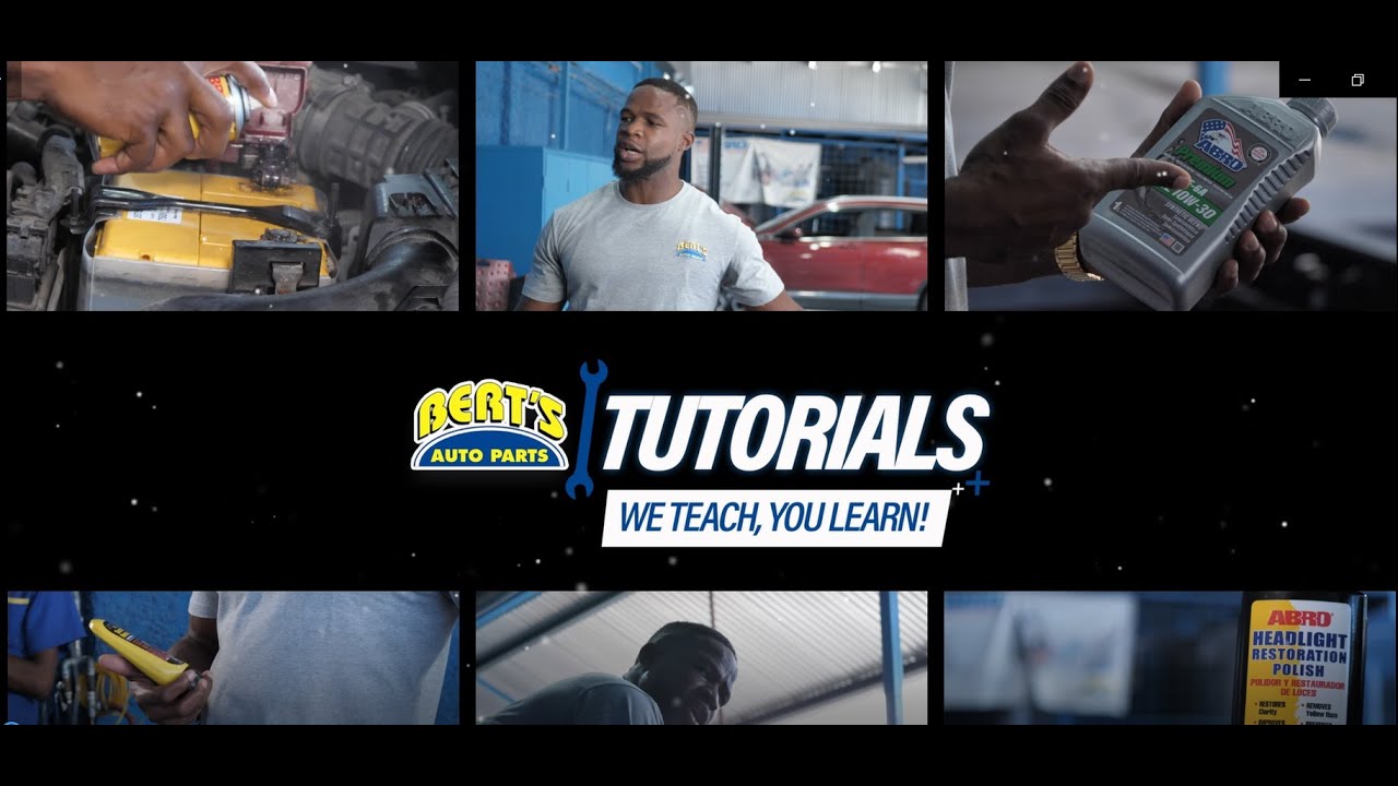 BERT'S TUTORIALS [EP. 1] - General Servicing with Abro - YouTube
