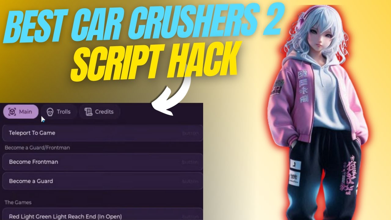 🚗 BEST Car Crushers 2 New Script | Autofarm, Infinite Money, Unlock All ...