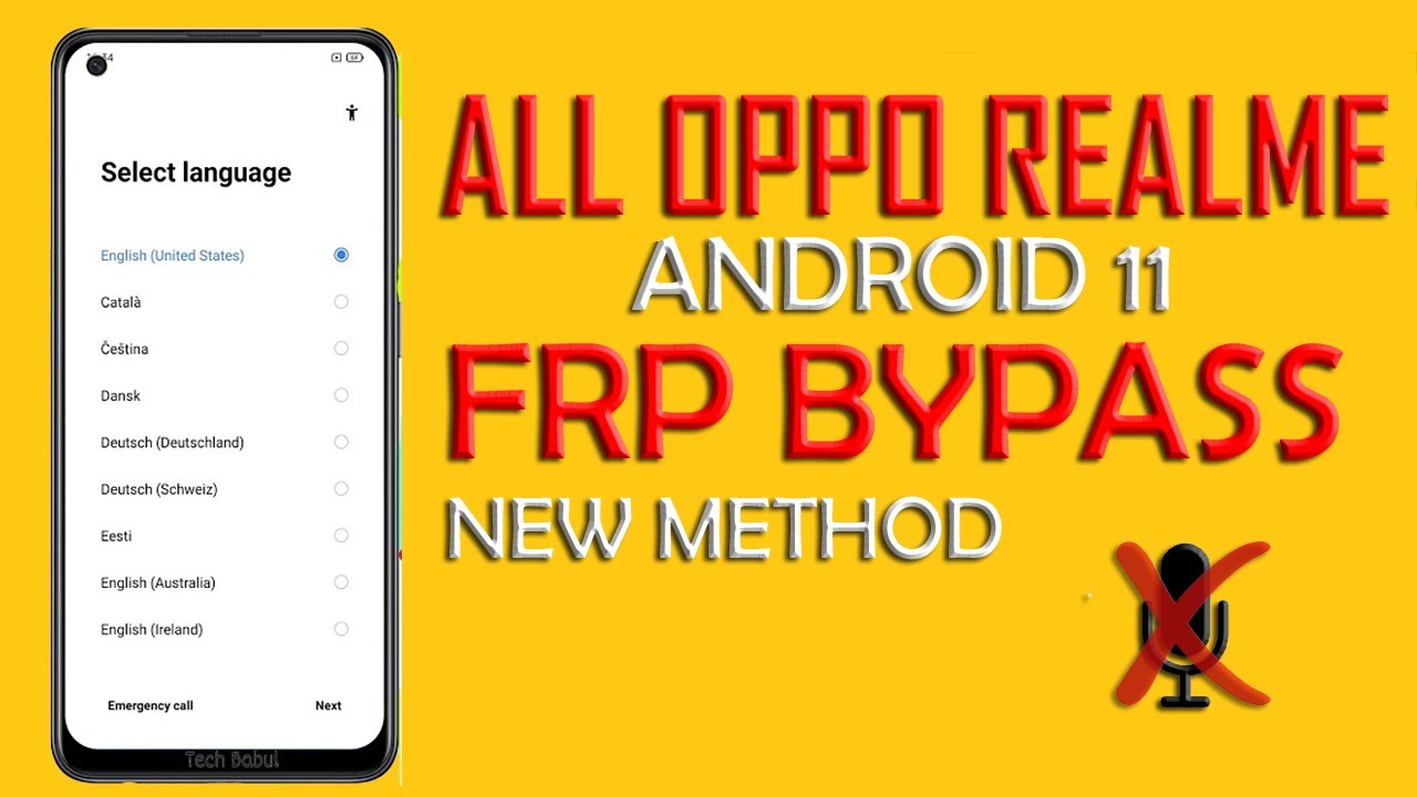 All Oppo / Realme Android 11 FRP Bypass New Method Without PC Latest ...