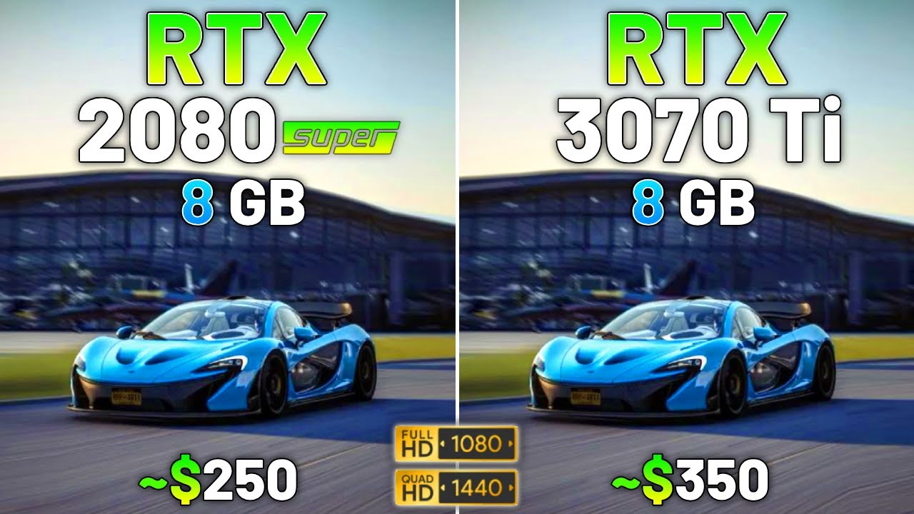 RTX 2080 SUPER vs RTX 3070 Ti - Test in 10 Games in 2024 - YouTube