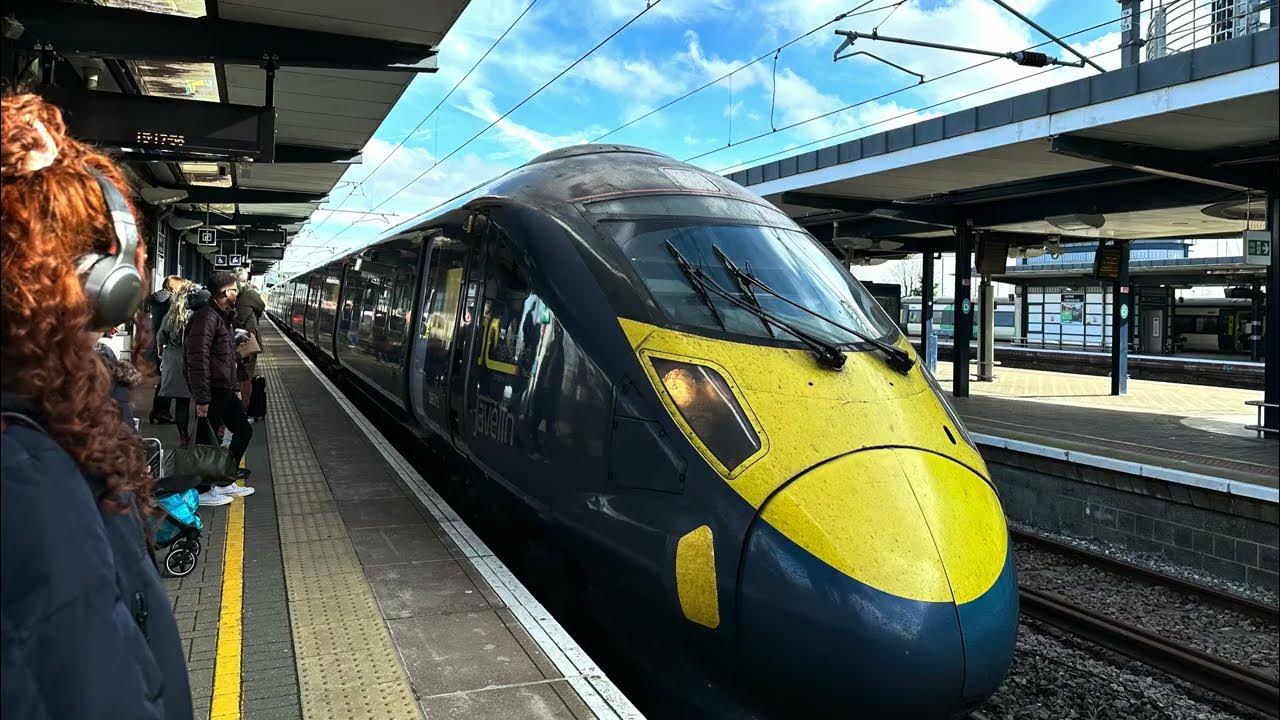 Travelling at 140 mph on board Southeastern High Speed British Rail ...