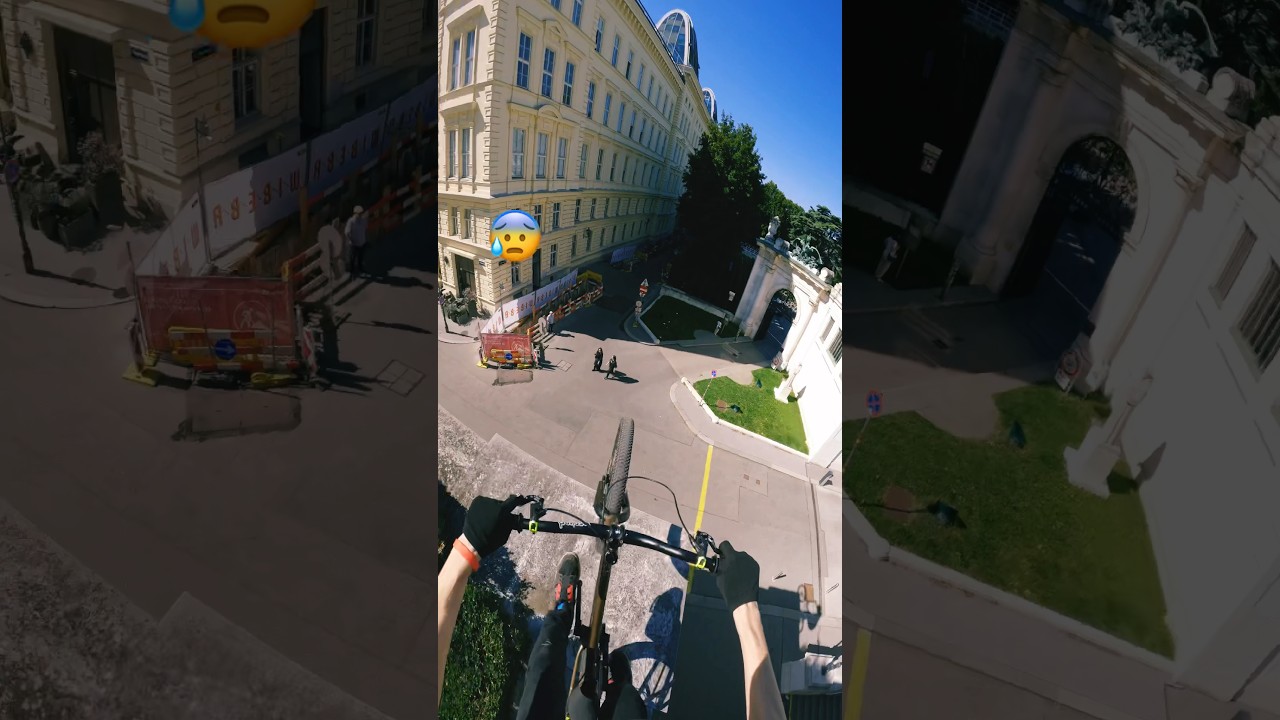 The bend is the worst part-don’t try at home kids 🥶🤯 #bikeshorts #stunt ...