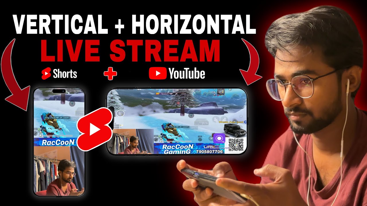 Live Stream Vertical and Horizontal at same time on YouTube | YouTube ...