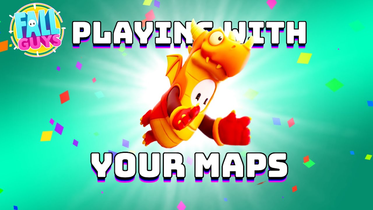 PLAYING MAPS IN CUSTOM GAMES!!! | Playing With Subscribers| Fall Guys ...