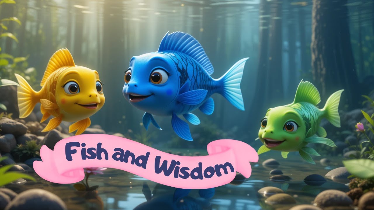 Fish and Wisdom - Moral Story l Bedtime Stories l Short Story l ...