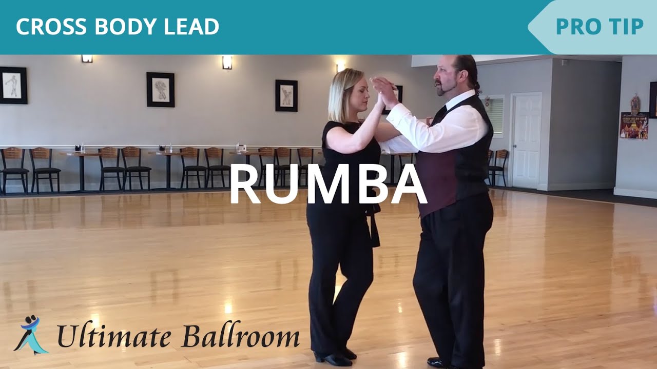 Rumba: Cross Body Lead - Ballroom Dance Lesson - YouTube