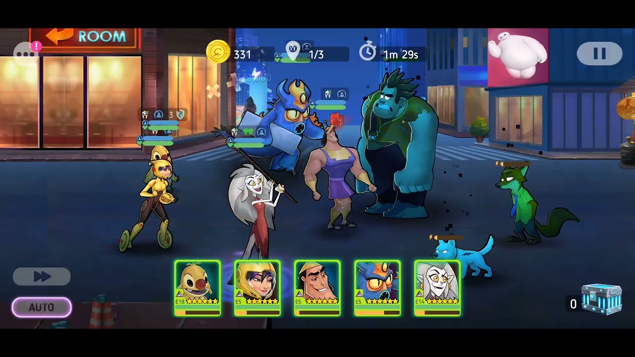 Disney Heroes Battle Mode Invisible Sandwich (P2) - YouTube