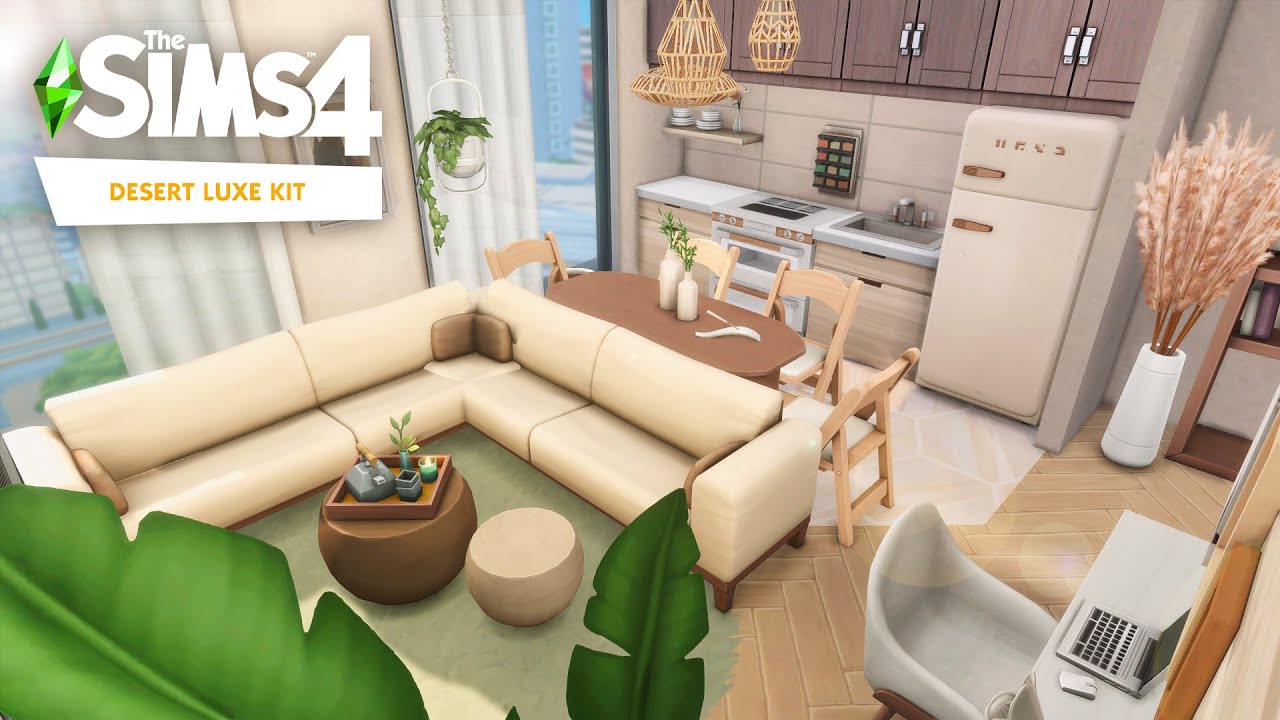 Neutral Dream Apartment // The Sims 4 Speed Build: Apartment Renovation ...