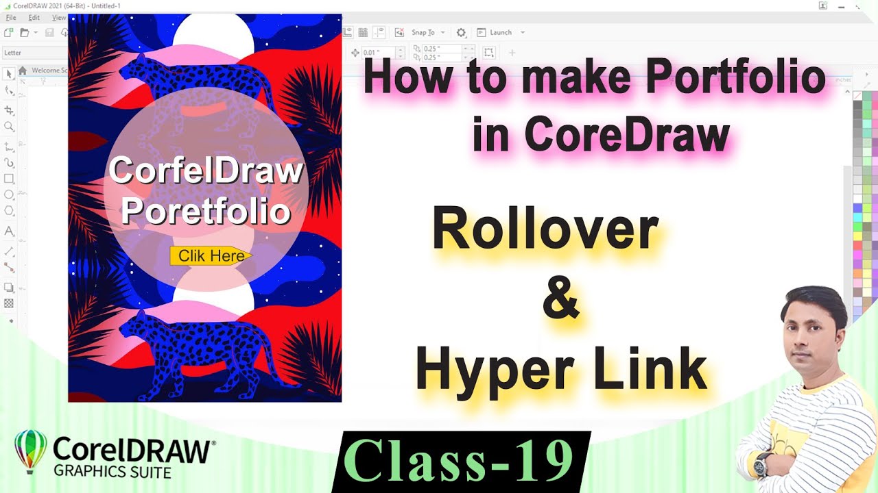 Rollover Hyperlink In CorelDraw How To Make Portfolio In CorelDraw rollover-hyperlink-in-coreldraw-how-to-make-portfolio-in-coreldraw