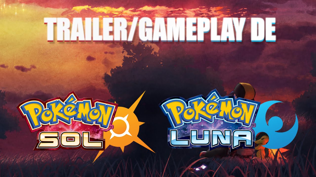 Trailer/Gameplay de Pokemon Sol & Luna - YouTube