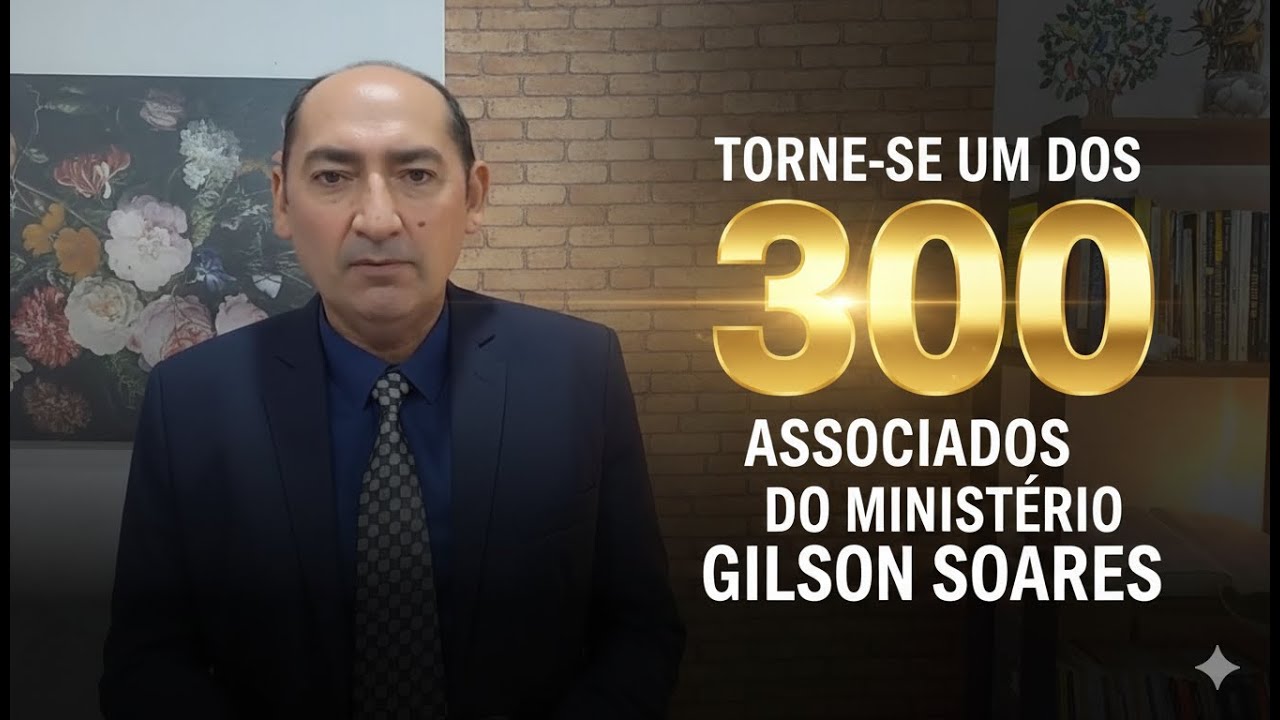 TORNE- SE UM ASSOCIADO DO MINISTÉRIO GILSON SOARES ( CRUZADA EVANGELÍSTICA JESUS É O CAMINHO ...