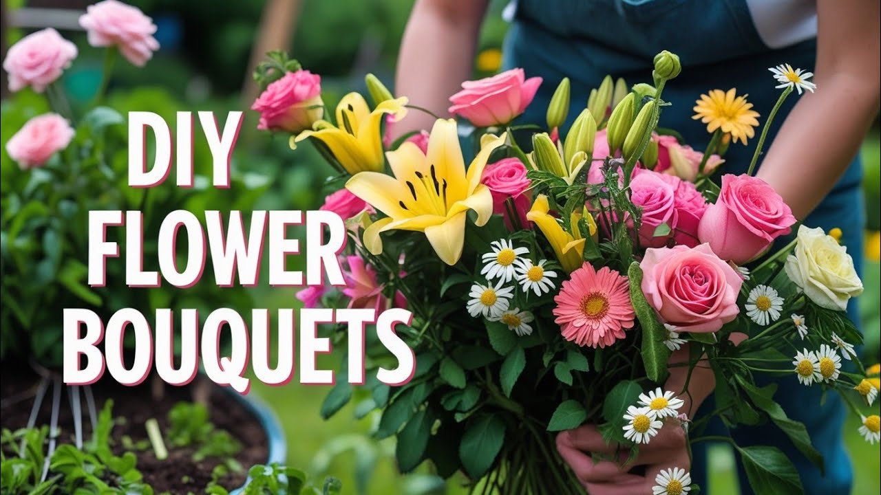 How to Grow Stunning DIY Flower Bouquets – A Step-by-Step Guide - YouTube
