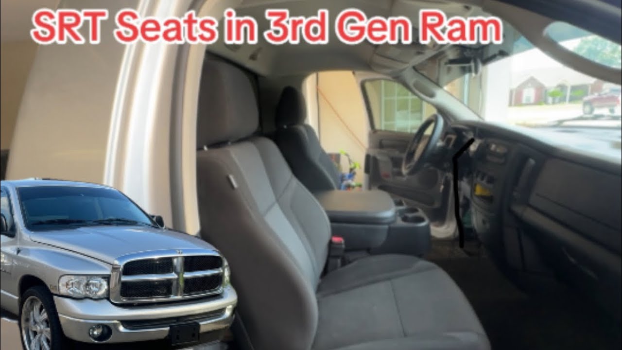 SRT/ GT/ 300 Seats in 3rd Gen Ram 1500 - YouTube