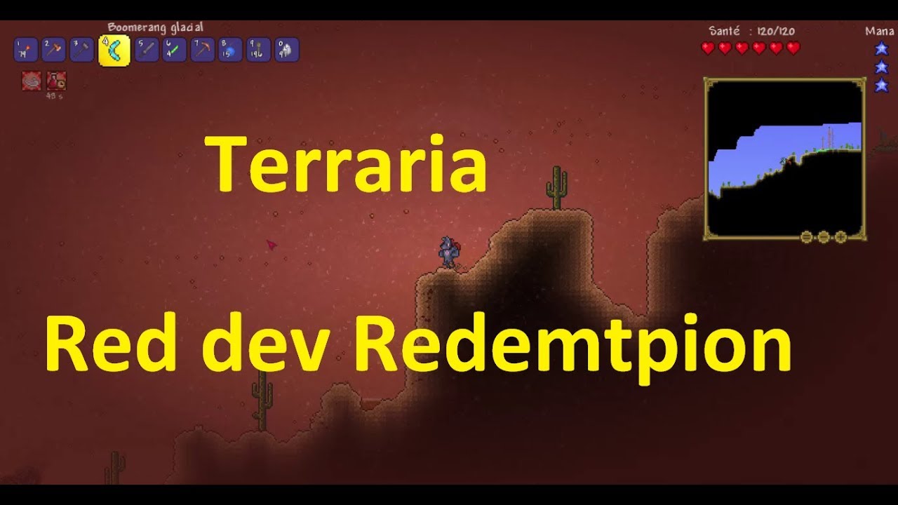 Terraria _ Red dev Redemtpion - YouTube