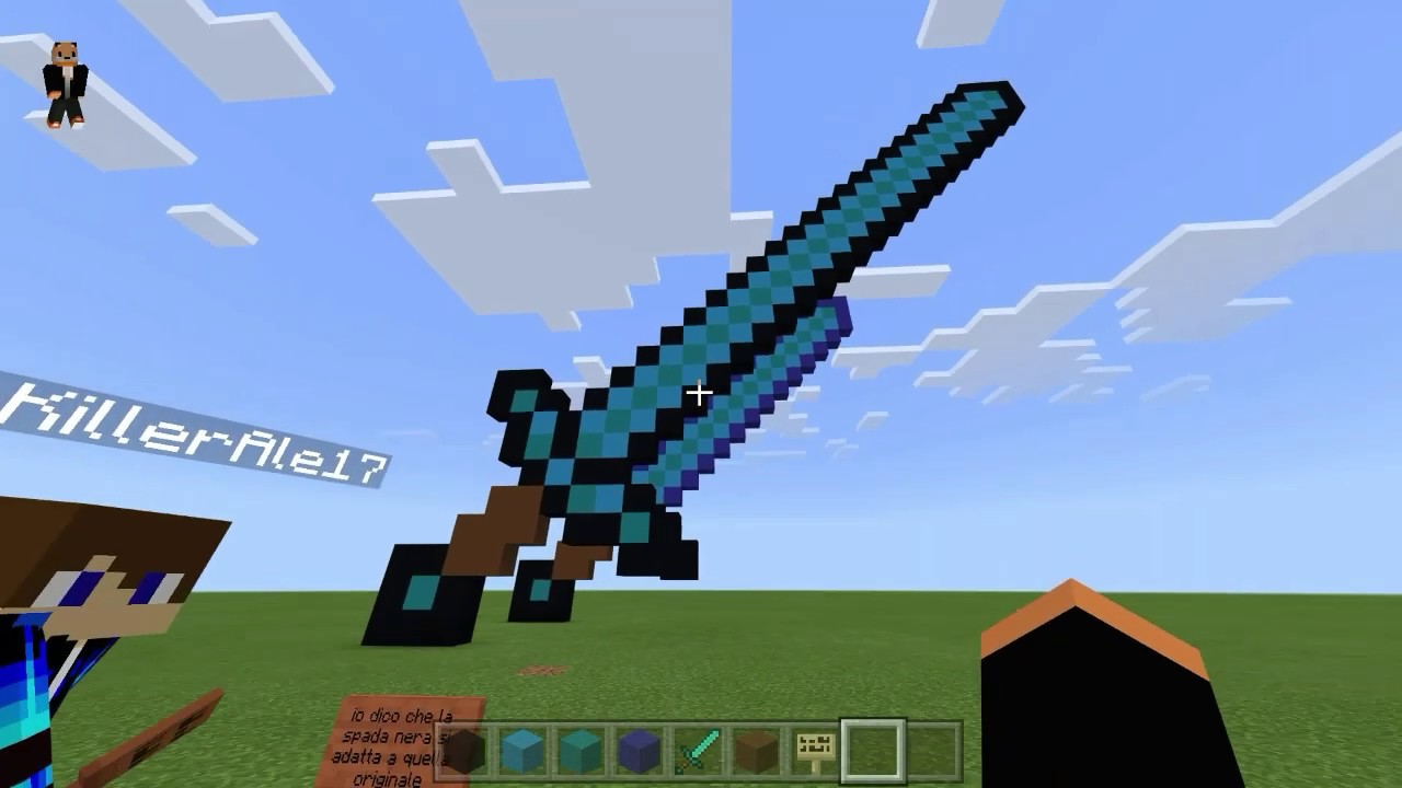 Come costruire una spada su Minecraft - YouTube