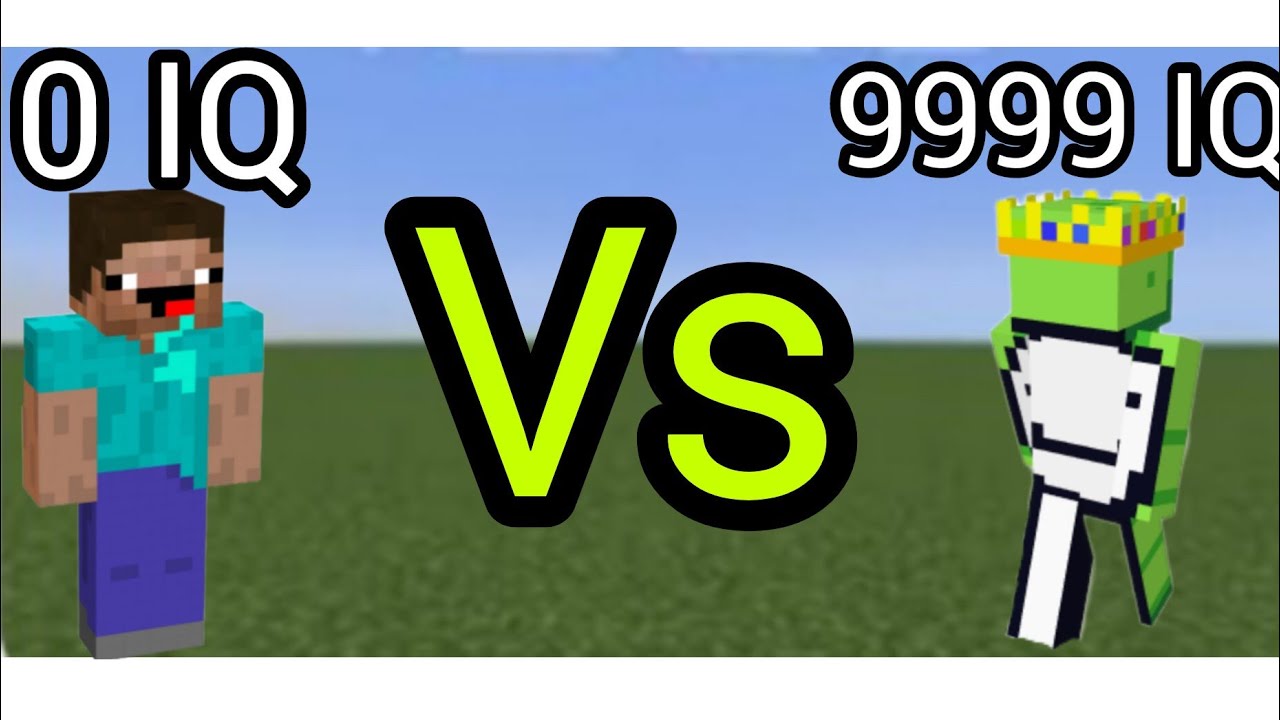 0 IQ VS 9999 IQ#videos #minecraft #viral #tutorialesdeminecraft #humor ...