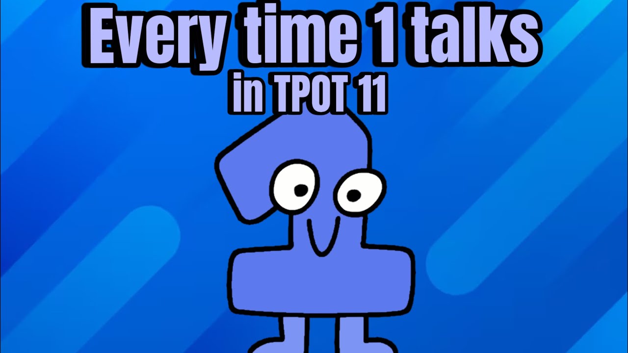 Every time 1 talked in TPOT 12 @BFDI - YouTube
