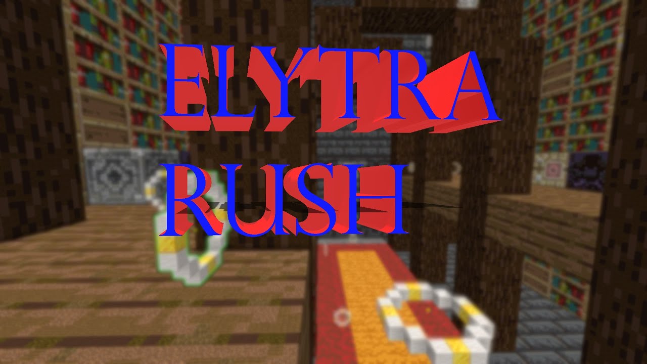 Minecraft Elytra Rush Parkour - YouTube