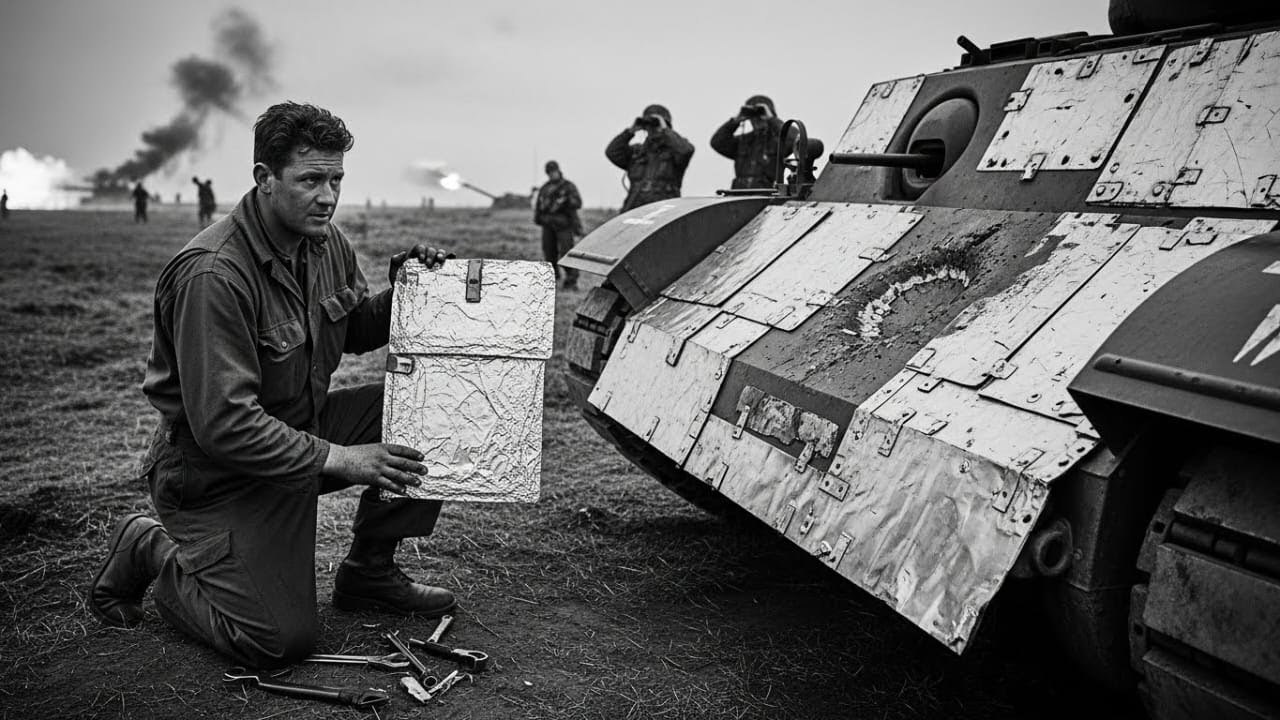 Germans Mocked His “Tin Foil” Armour — Until It Deflected an 88mm Shell ...
