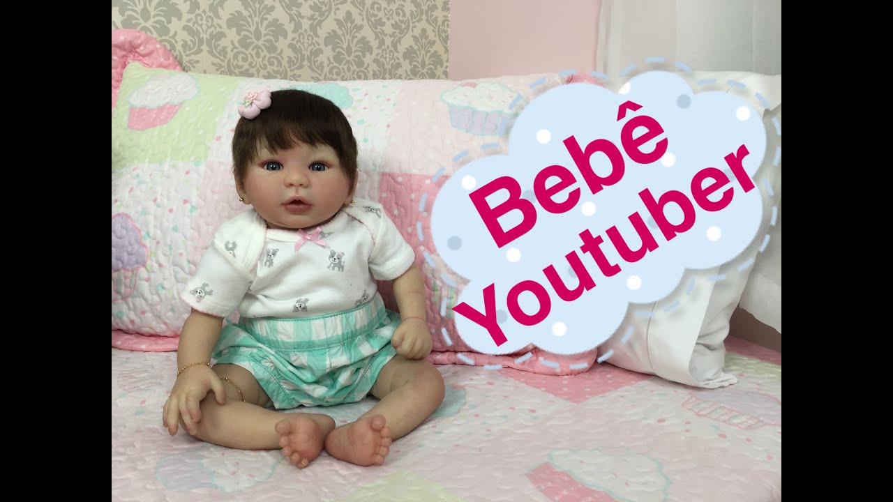 Minha Bebê Reborn quer ser Youtuber - YouTube
