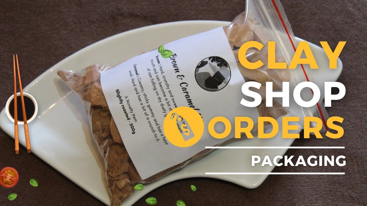 BROWN CAY & CARAMEL CLAY - ORDER PACKAGING - Short Video (South African ...