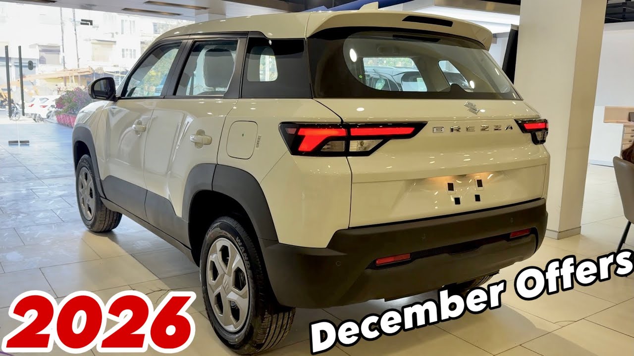 2026 NEW BREZZA LXI Year End Sale Model | NEW Maruti Suzuki Brezza Base ...