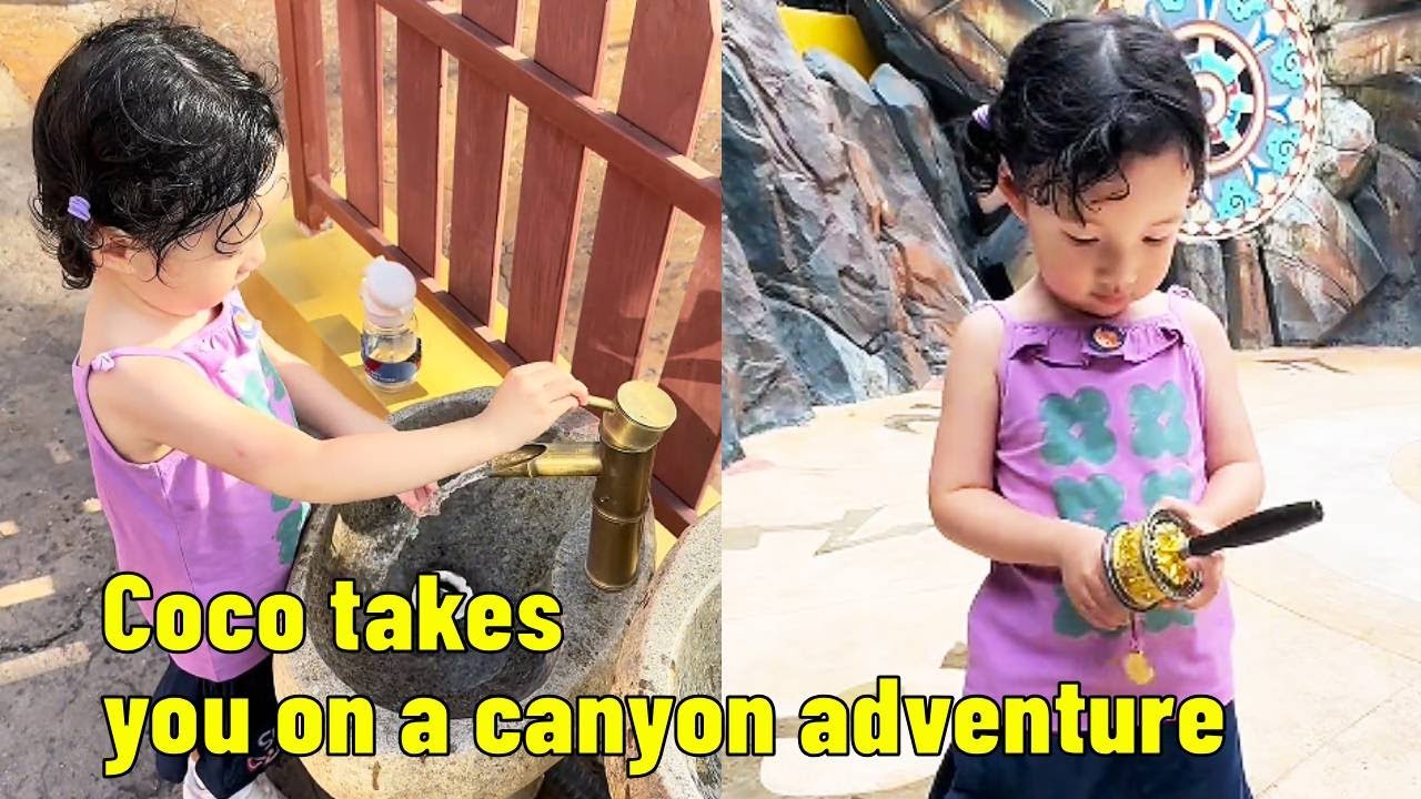 Coco takes you on a canyon adventure.【Parent-child Adventure CoCo ...