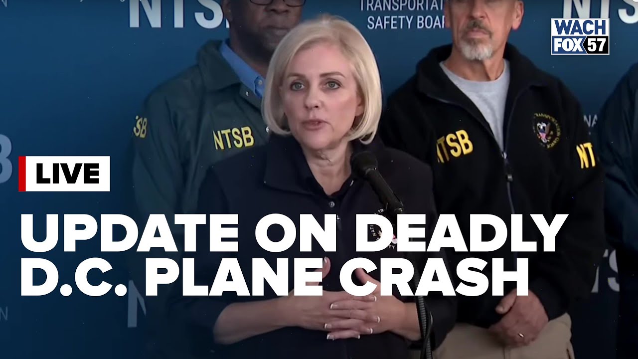 WATCH LIVE: NTSB Press Conference On Deadly D.C. Plane Crash - YouTube