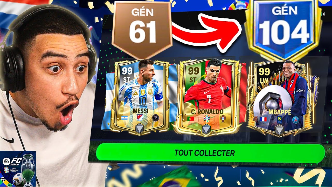 PACK OPENING RONALDO 99 ! 15.000FC POINT POUR LES 104 GEN 🤩 - YouTube