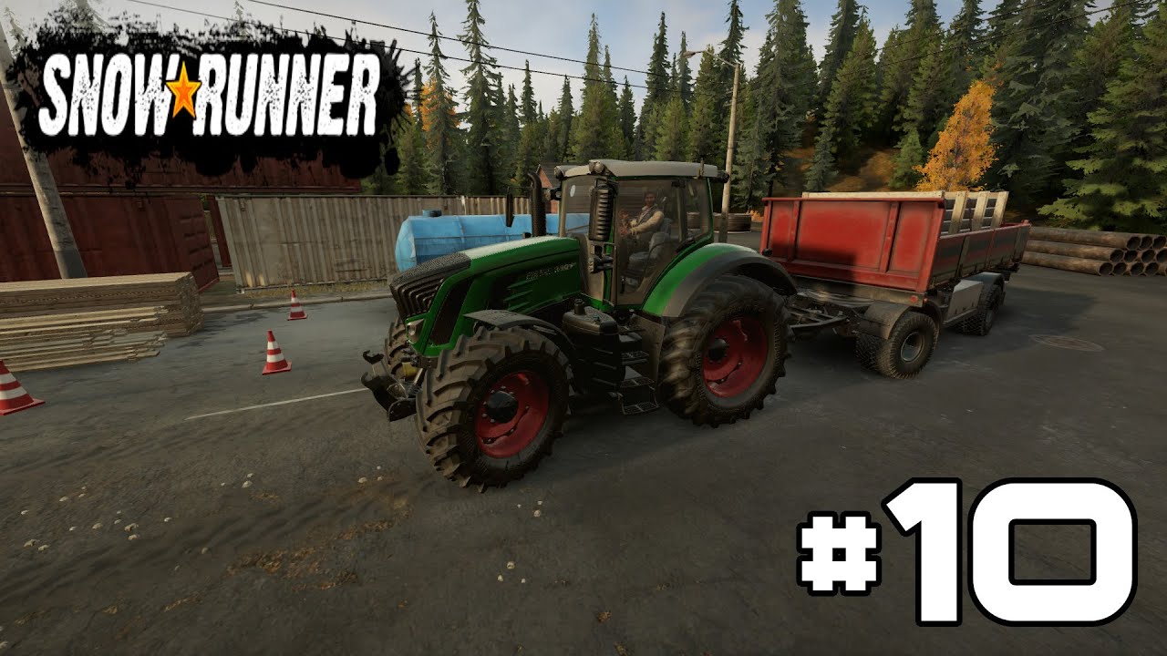 SnowRunner | America by tractor | Michigan USA | Fendt 930 Vario ...