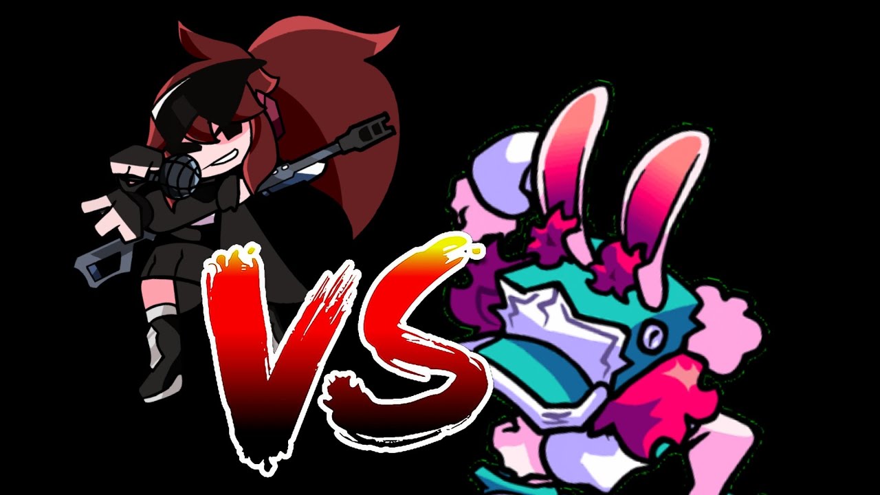Tactie Vs Skarlet Bunny Fnf Sprites Fight Fan Made - YouTube