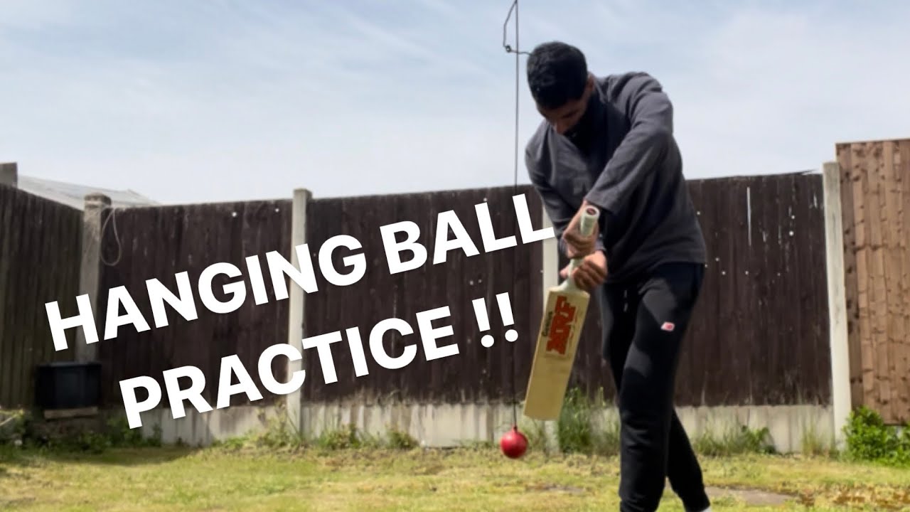 Hanging Ball Practice Cricket - YouTube
