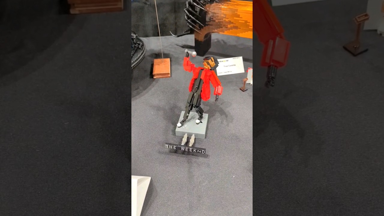LEGO The Weeknd by Casey McCoy - YouTube