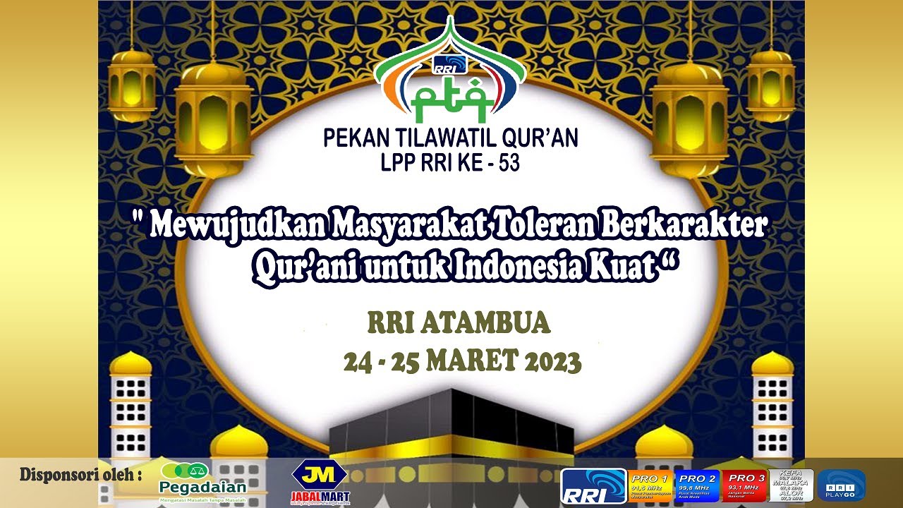 Babak Final Lomba Tilawah - PTQ RRI Atambua 2023 Part 2 - YouTube
