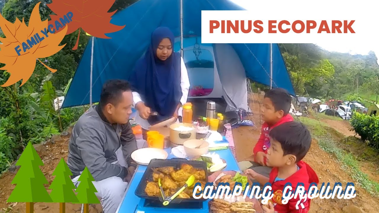 Camping Ground di Puncak Paling Dingin dengan Kebun Teh dan Air Terjun ...