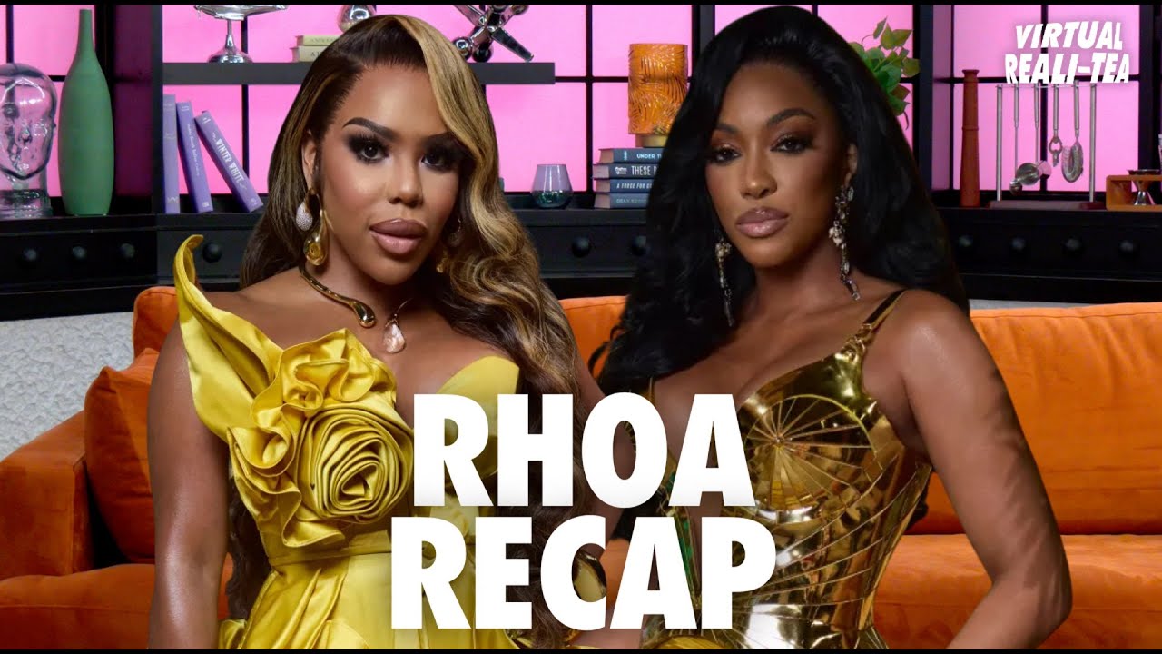 Porsha Williams & Kelli Ferrell FACE OFF in RHOA reunion: Virtual Reali ...