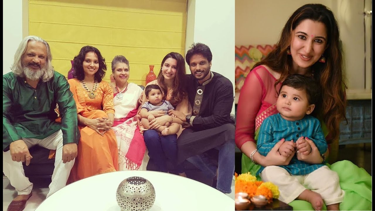 Actor Adarsh Family Diwali Celebration Photos // Bigg Boss Adarsh ...