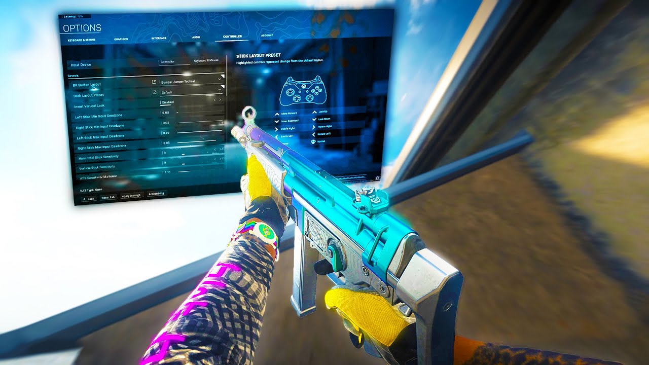 Best controller settings for SMOOTH Movement - YouTube