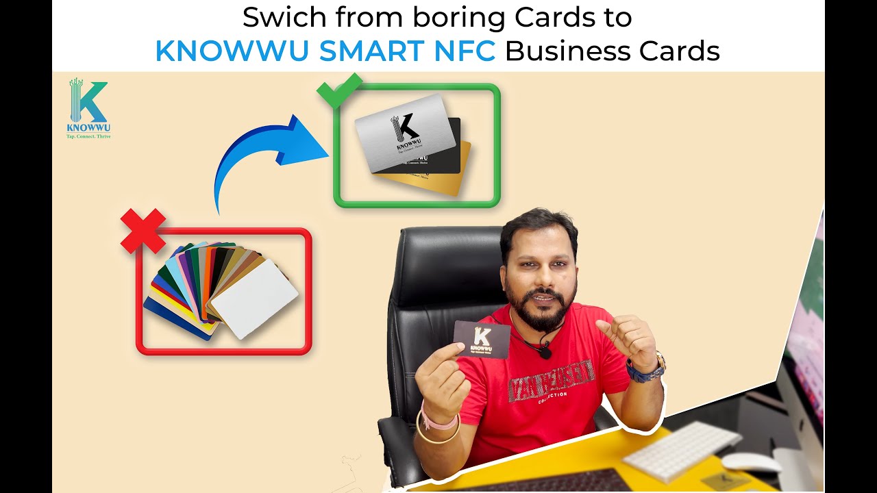 Knowwu NFC Business Card | Digital Business Card | Smart Visiting Card ...