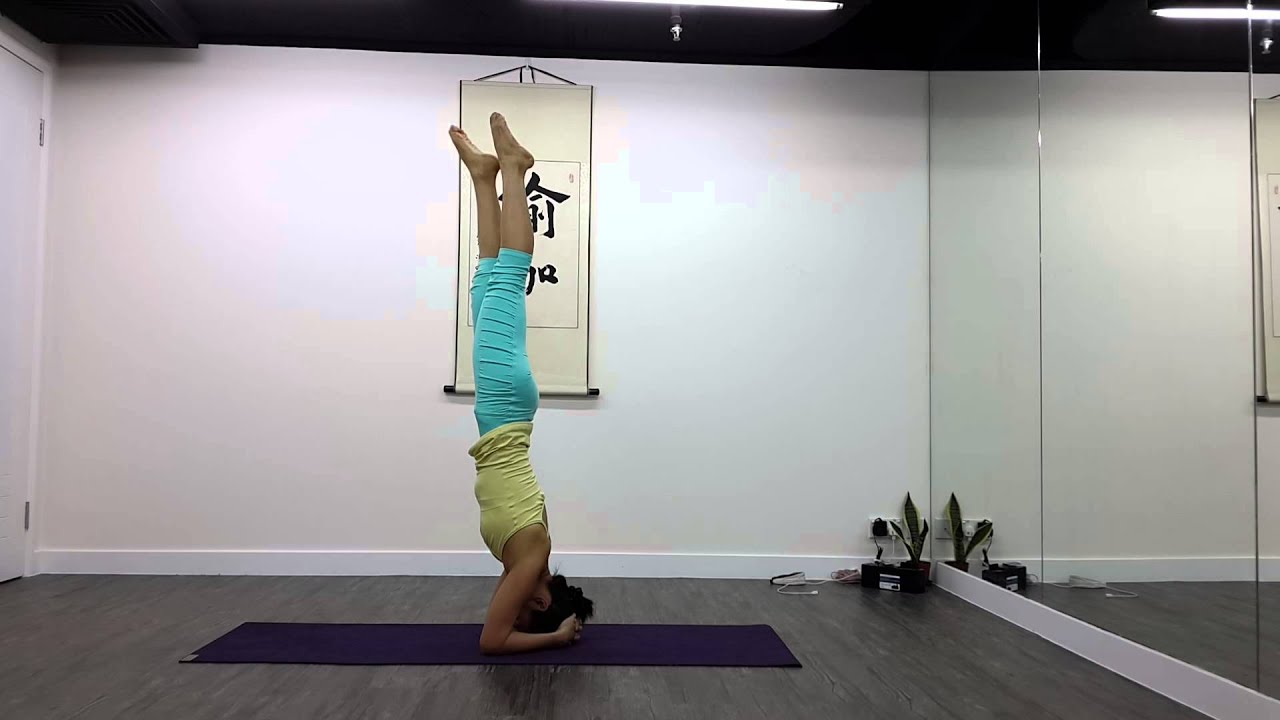 20131006。。headstand, split - YouTube