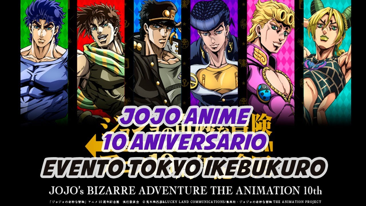 JOJO 10 ANIVERSARIO TOKYO#Japon #tokyo #Japan #anime #Latino - YouTube