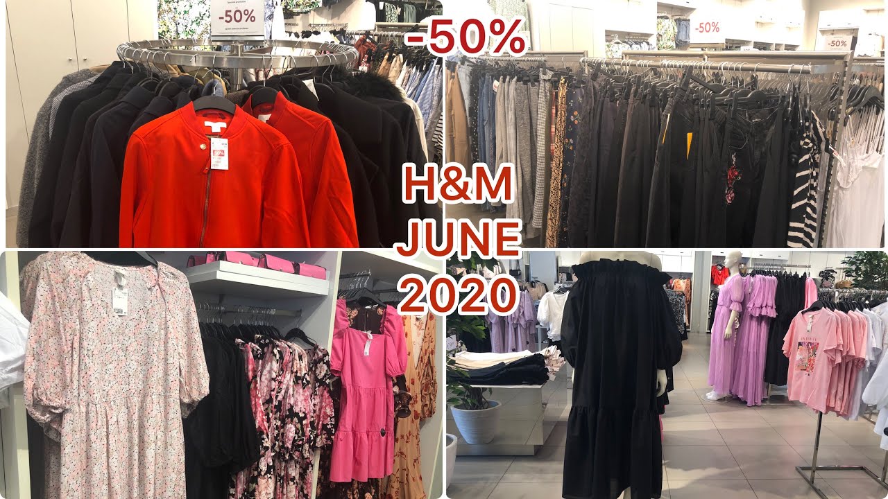 H&M NEW COLLECTION & SALE -50% /JUNE 2020 - YouTube
