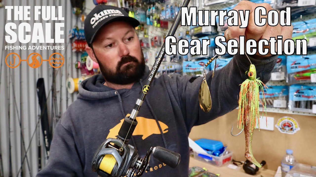 Small Water Murray Cod | Tech Video | Spinnerbait Rigging - YouTube